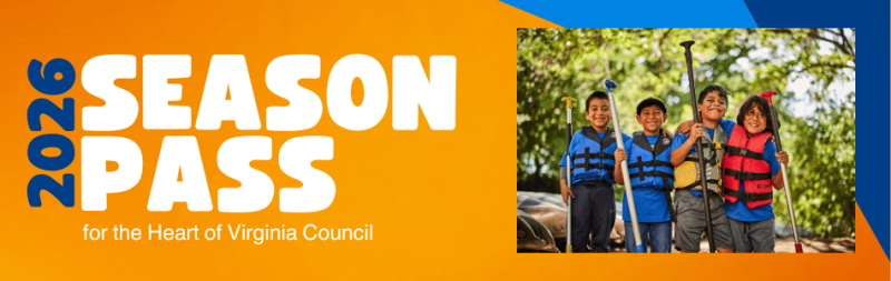 Season Pass - Heart of Virginia Council, Scouting America, BSA