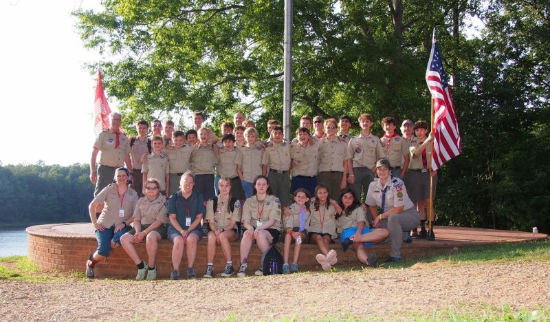 Provisional Troop 3 Celebrates 5 Years at Camp T. Brady Saunders ...